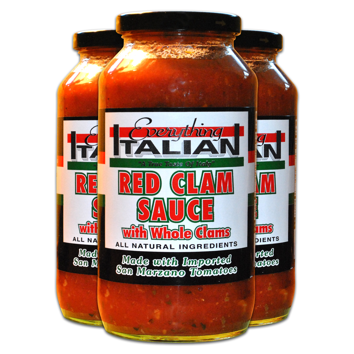 Red Whole Clam Sauce – Everything Italian Distributors