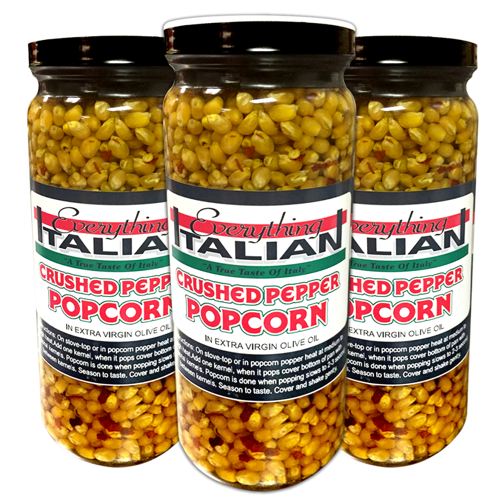 Crushed Pepper Popcorn – Everything Italian Distributors